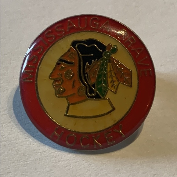 Sports Memorbillia | Accessories | Mississauga Brave Hockey Gold Tone ...